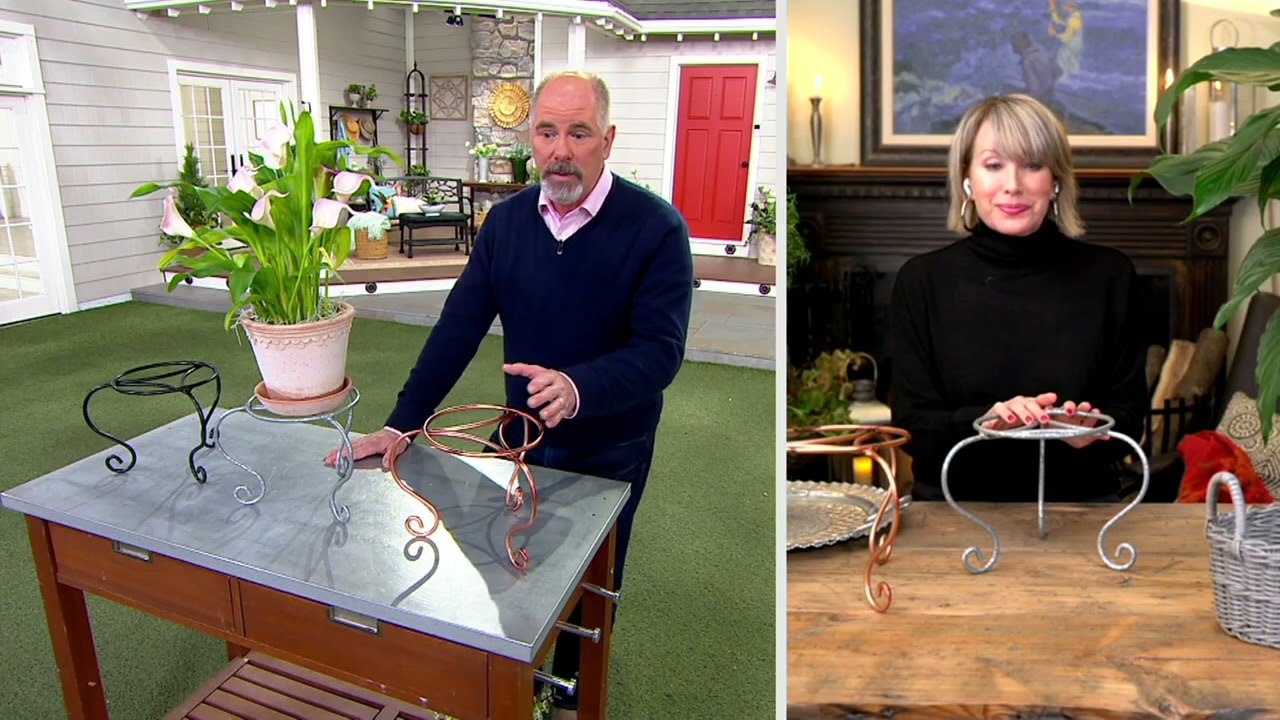 Qvc Linda Vater Plant Supports at James Auxier blog