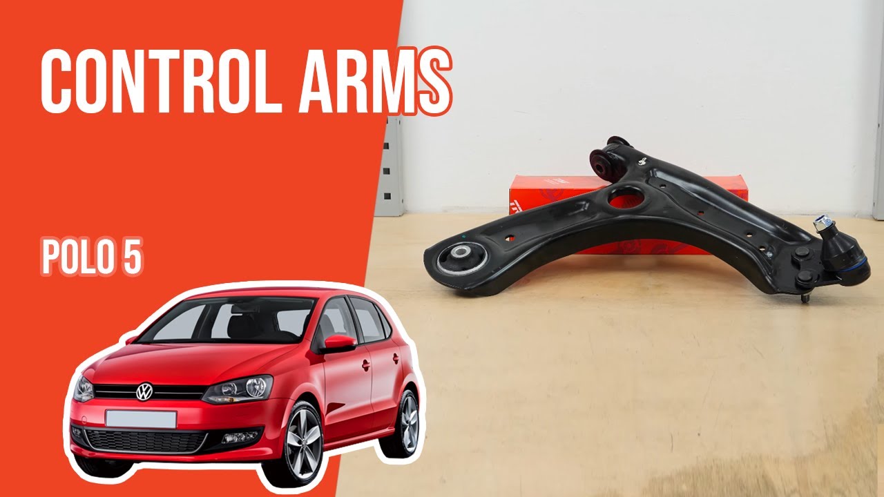 How to replace the control arms Polo mk5 🚗 - YouTube