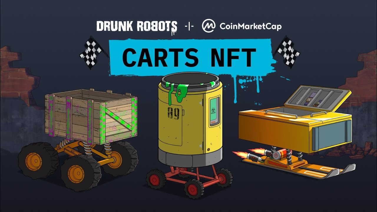 Carts For Drunk Races Enjin NFT Airdrop Coinmarketcap - YouTube