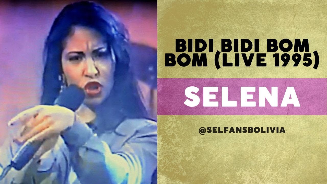 BIDI BIDI BOM BOM - SELENA (Live from Padrisimo) - YouTube