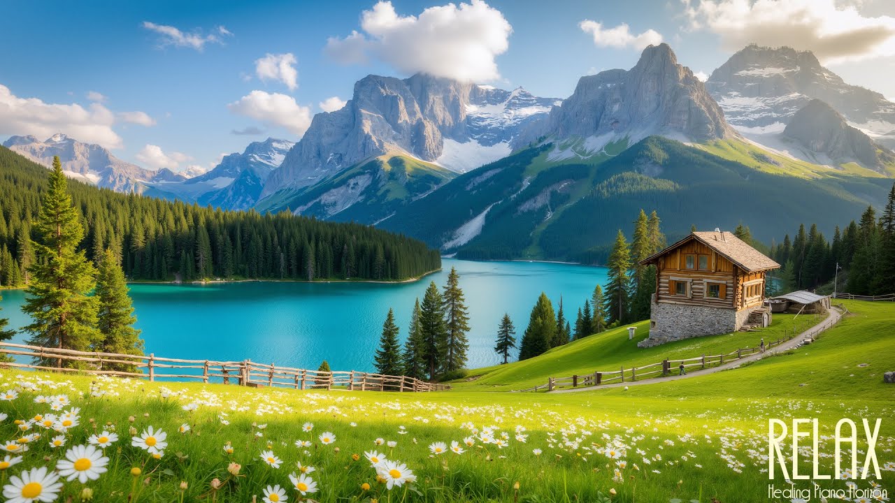Calm Your Mind in Nature 🌿 Relaxing Piano Music for Healing and Balance ...