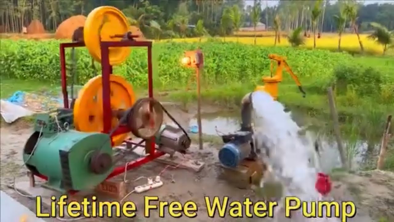 Lifetime Free water pump - YouTube