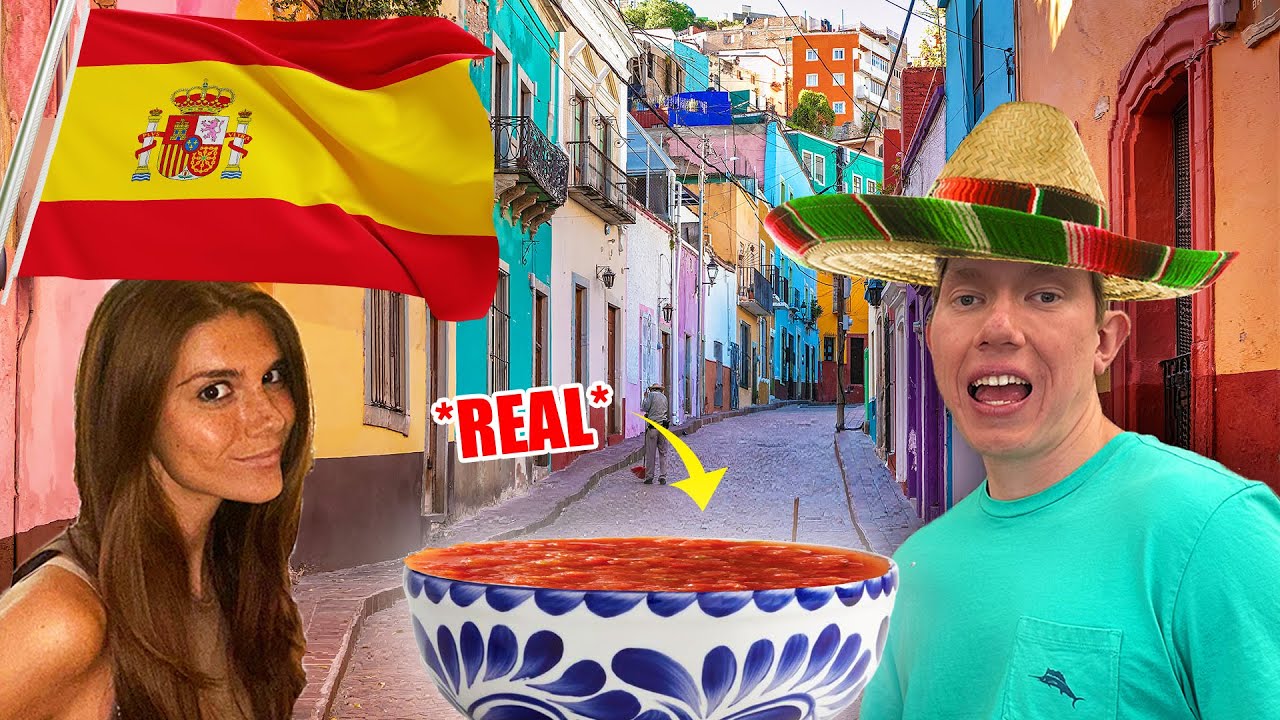 We made REAL Spanish Salsa for the First Time! *AUTHENTIC* - YouTube