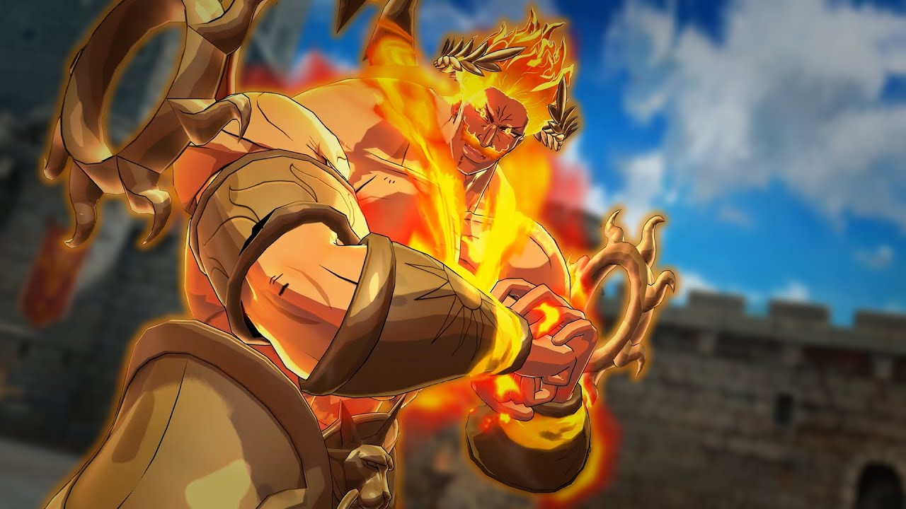 "Ultimate" Escanor Skills - Dignity of The Sun God Outfit 4K - YouTube