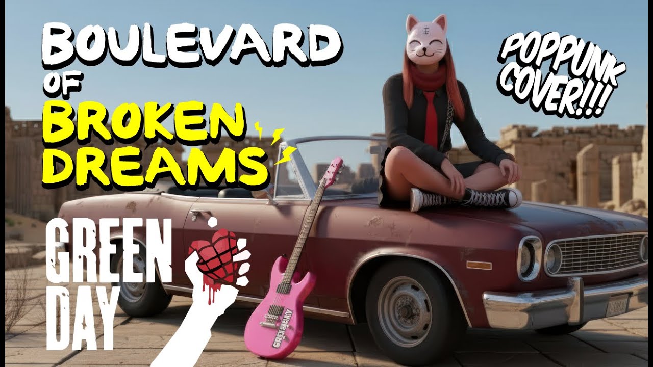 BOULEVARD OF BROKEN DREAMS – GREENDAY (Pop Punk Cover by Meownarchy ...