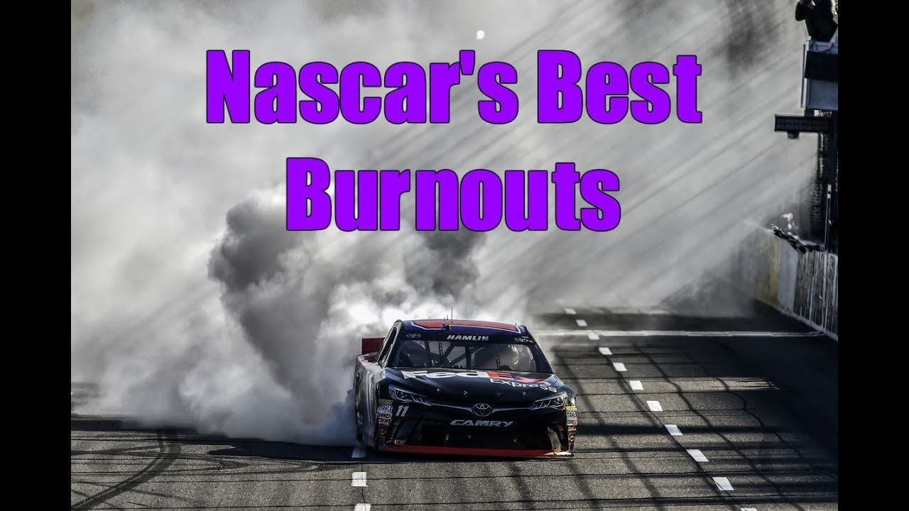 Nascar's Best Burnouts - YouTube