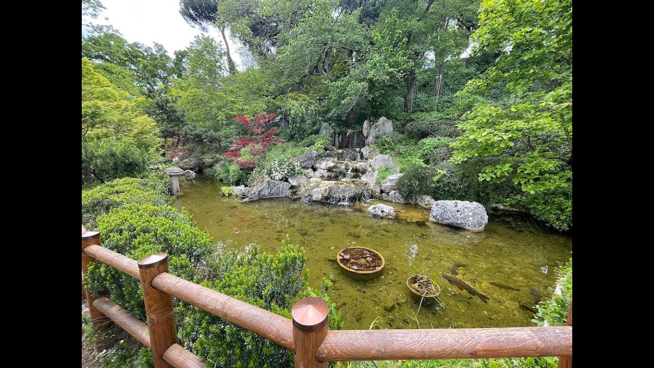 The Rome, Italy Japanese Garden—A Tour - YouTube