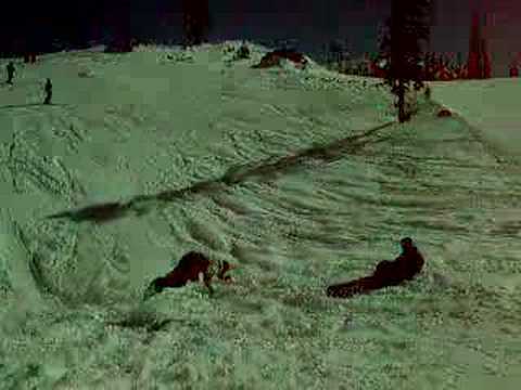 snowboarding wreck face plant - YouTube