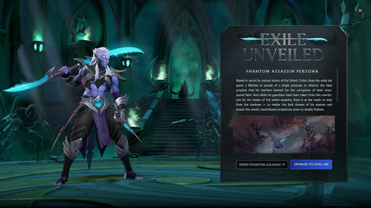 Exile Unveiled (Phantom Assassin Persona) - YouTube