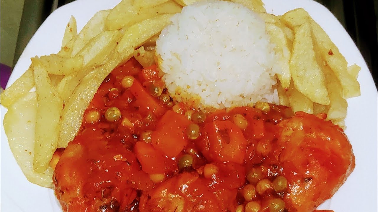 Pollo guisado con arvejas y zanahoria - YouTube
