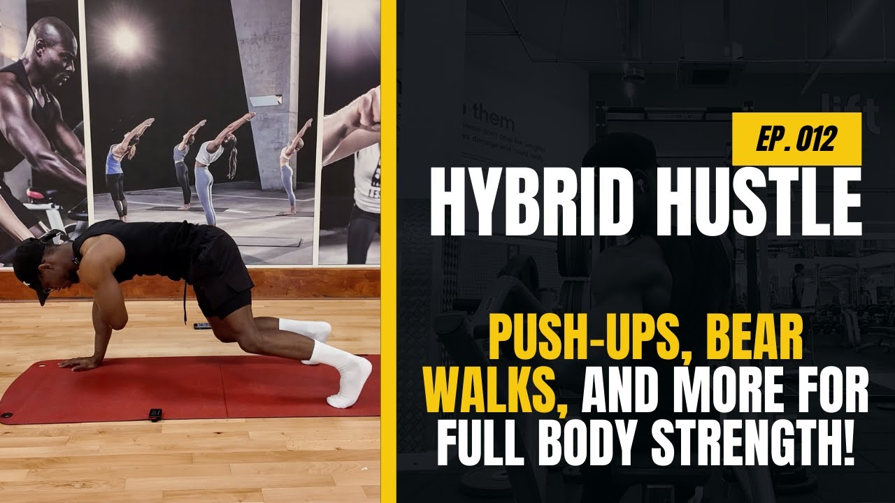 BOXING CONDITIONING // PUSH-UP KNEE TAPS, BEAR WALK SHOULDER TAPS ...