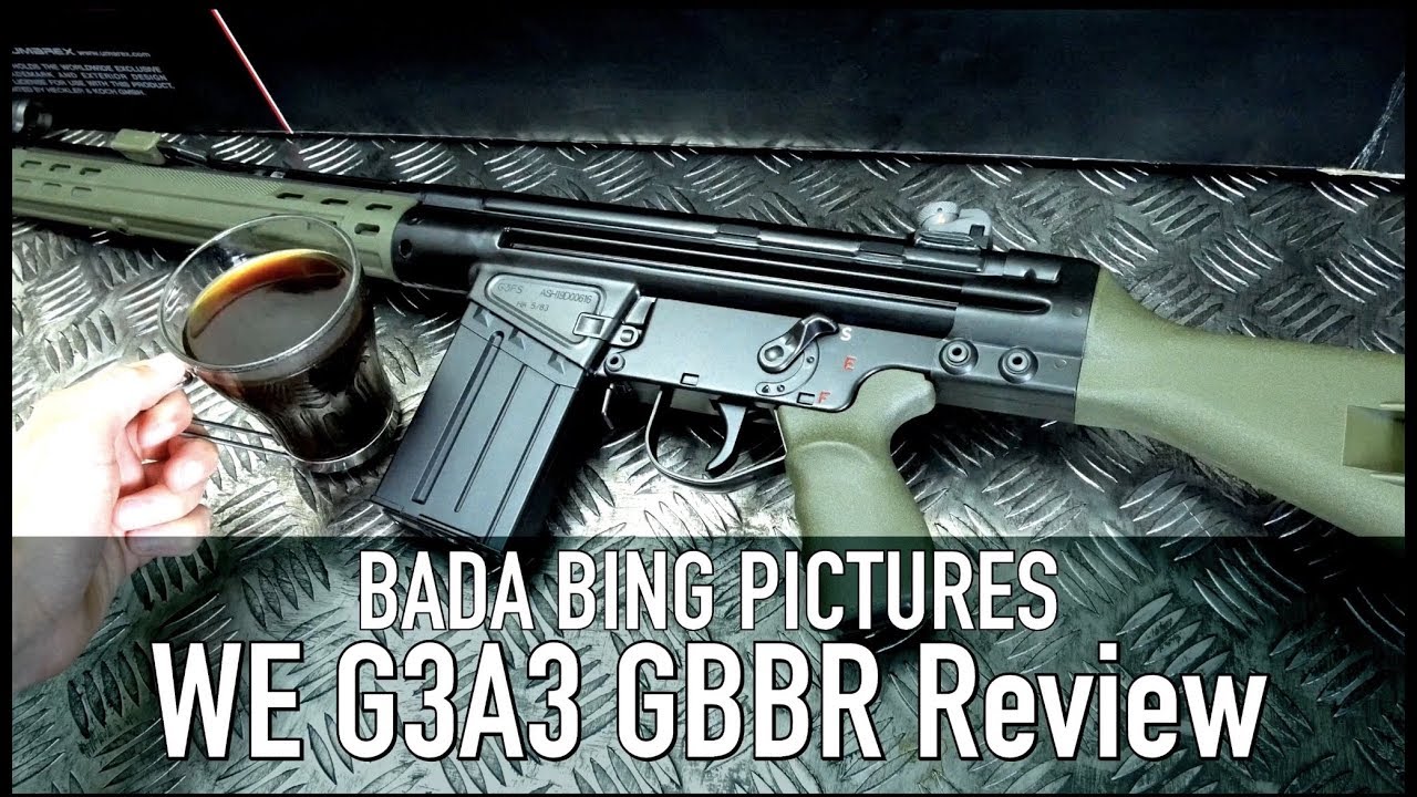 WE G3A3 GBBR Review: The Classic Battle Rifle - YouTube