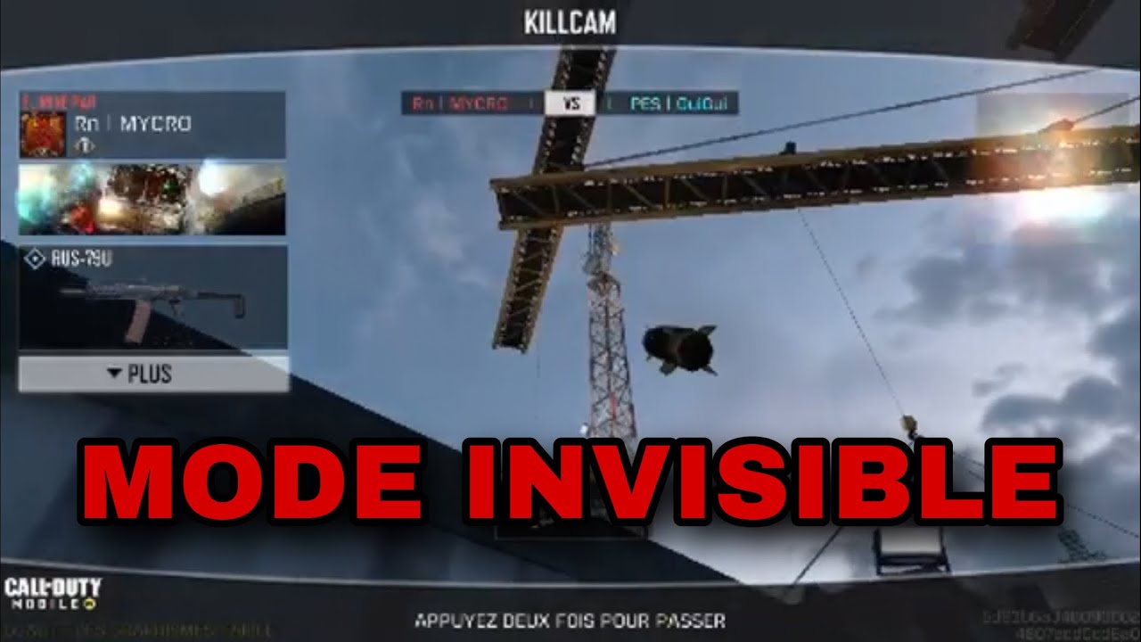 MODE INVISIBLE SKIN CHEAT | CODM - YouTube