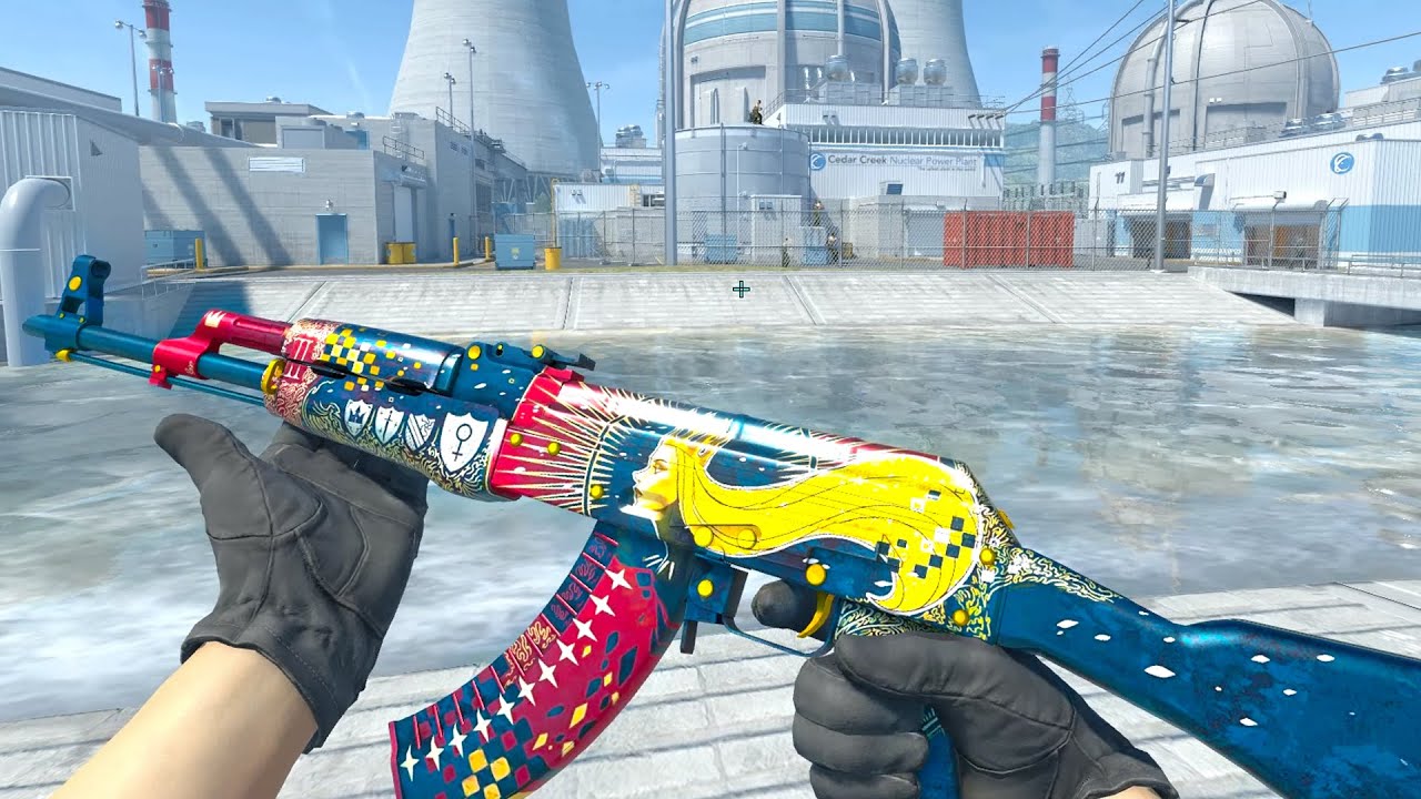 CS2 MADE THIS SKIN CLEAN & SHINY🔥🔥- Inspecting AK47 THE EMPRESS in CS2 ...