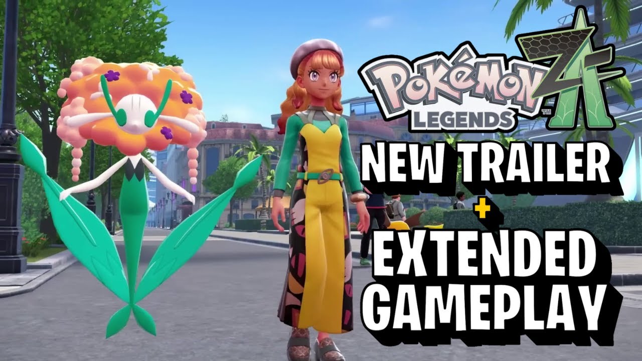 Pokemon Legends ZA NEW Trailer + Extended Gameplay! - YouTube