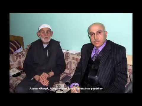 Rahmetli babam ABDURRAHMAN SAVAŞ.