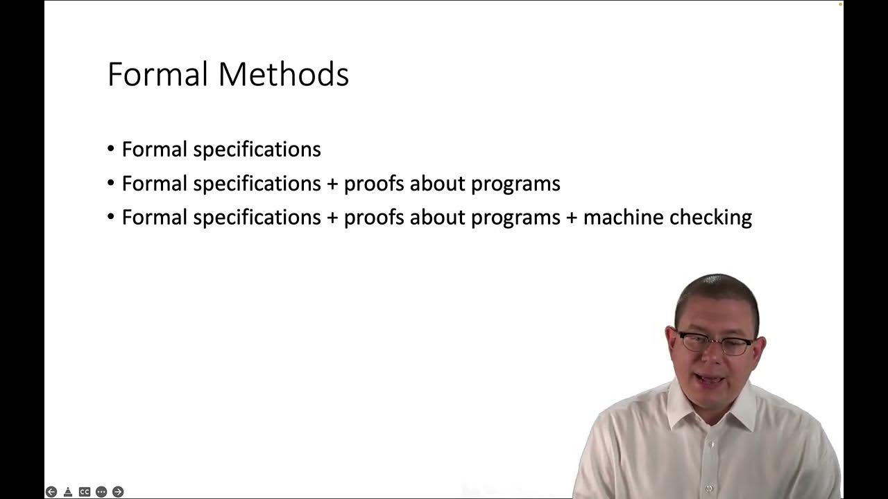 Formal Methods | Software Foundations in Coq | LF | Preface - YouTube