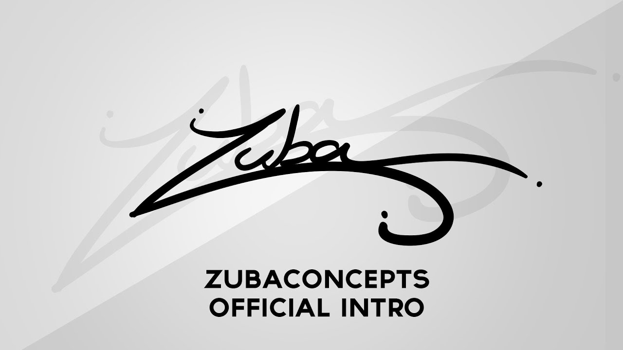 ZubaConcepts Official 2D Intro - By Zuba - YouTube