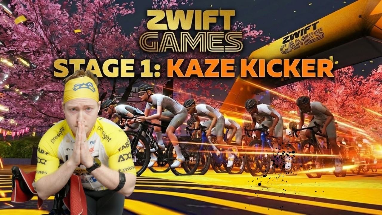 2026 Zwift Games Stage 1: Kaze Kicker Recon Race! - YouTube