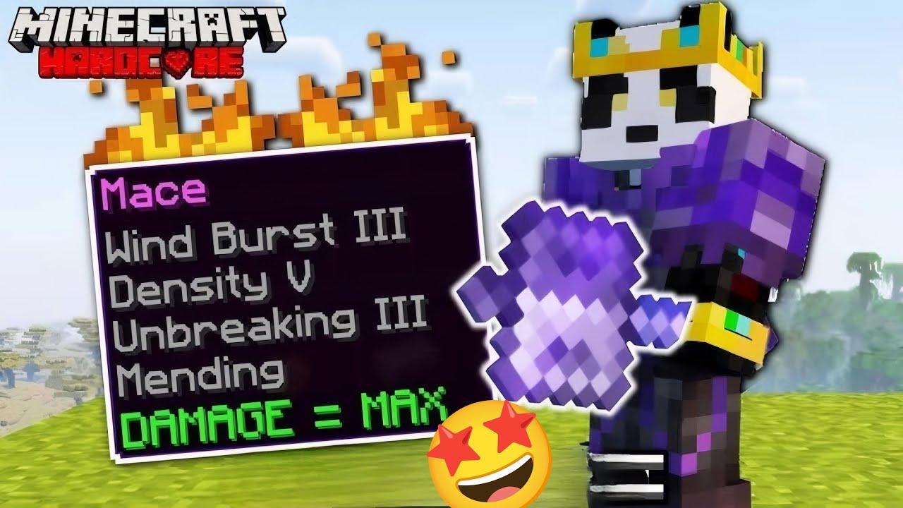 The ULTIMATE WEAPON IN MINECRAFT | THE MACE 🔨💀 - YouTube