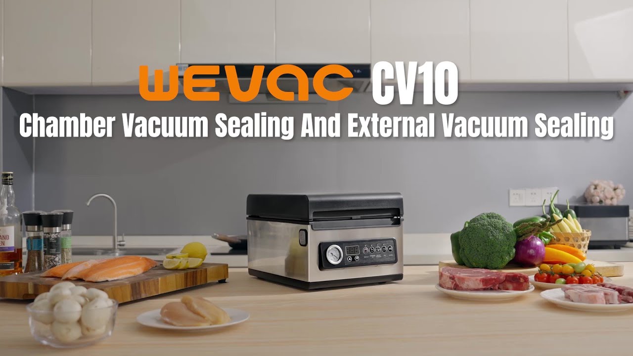 Wevac CV10: 2-in-1 with Chamber & External Vacuum Sealing - YouTube