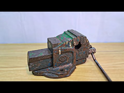 Very Rusty Deadlocked Vise [ Perfect Restoration ]