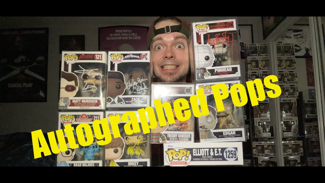 Our Autograph Collection Part 1 / Signed Pop Funkos - YouTube