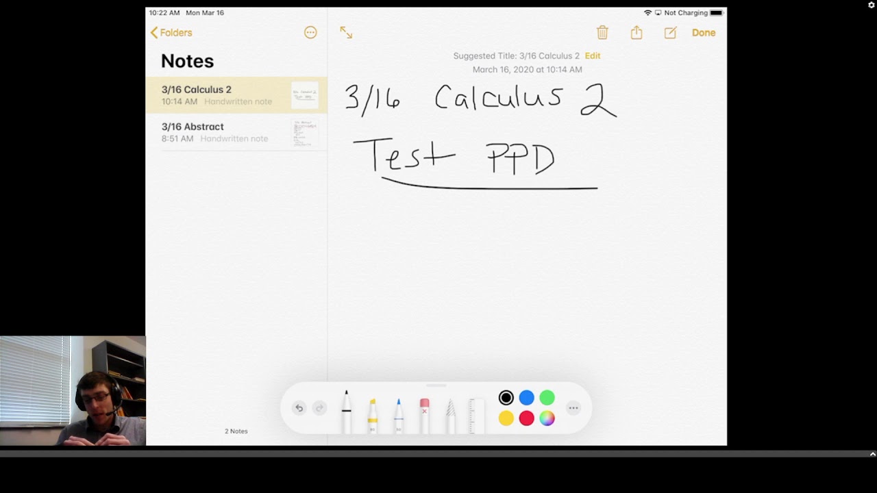 Calculus II (Power Series, March 16, 2020) - YouTube