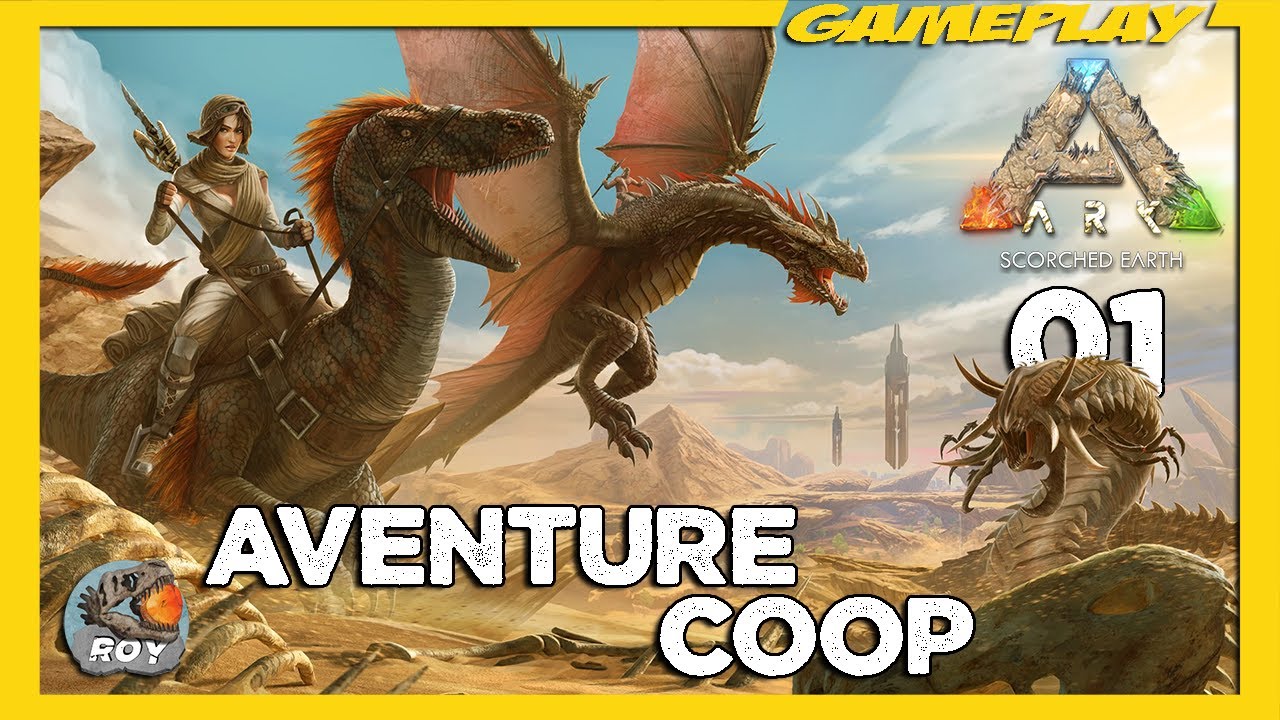 Survivre dans le désert avec @Asfax ARK : SCORCHED EARTH #01 ...