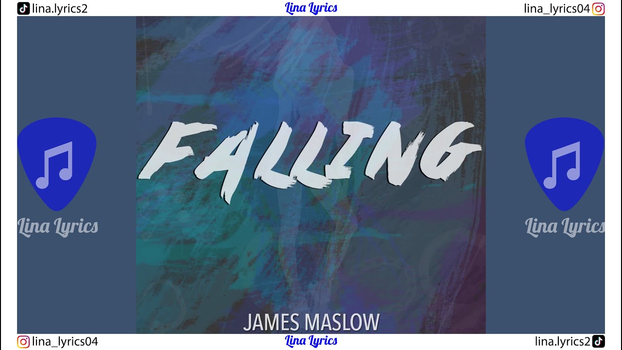 Falling - James Maslow - Lyrics - YouTube
