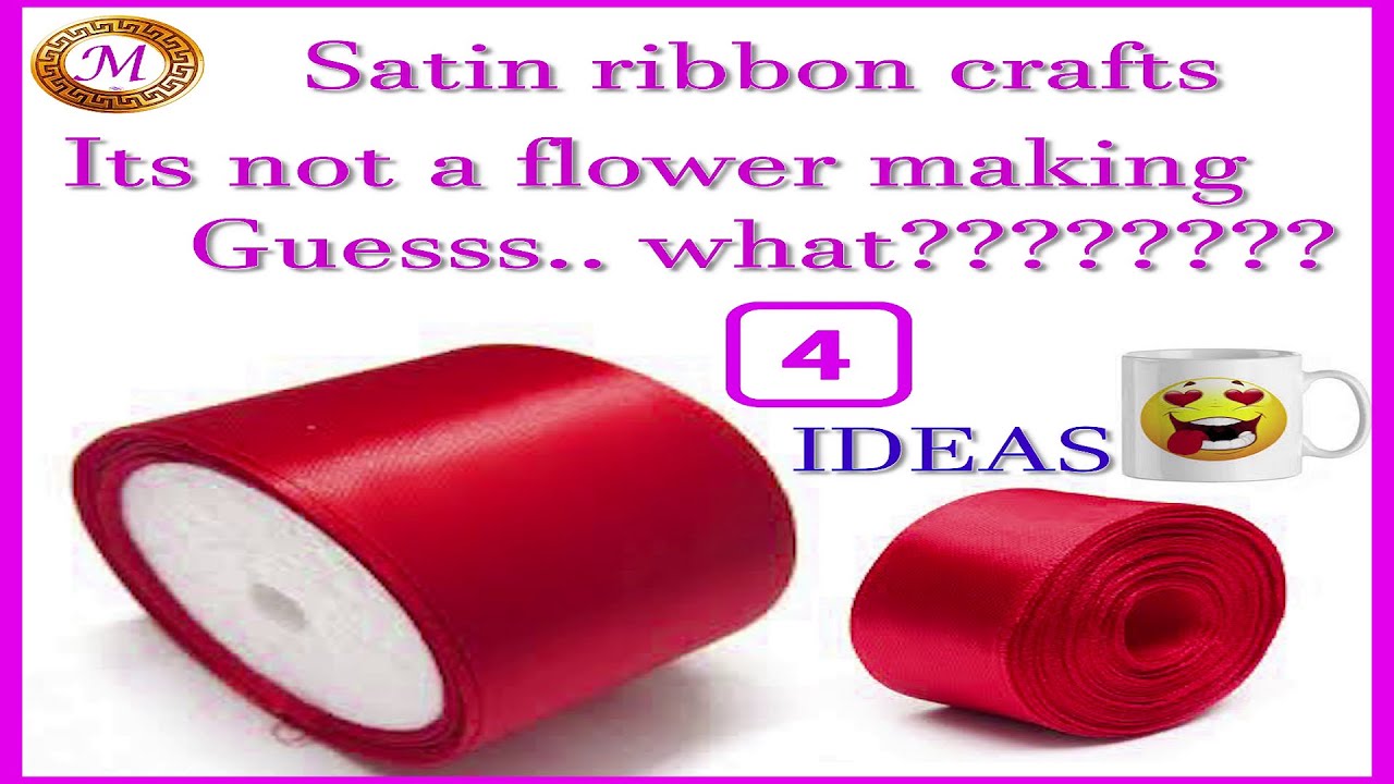 Satin Ribbon Crafting Hacks 4 Ideas To Using Satin Ribbon Crafts YouTube satin-ribbon-crafting-hacks-4-ideas-to-using-satin-ribbon-crafts-youtube