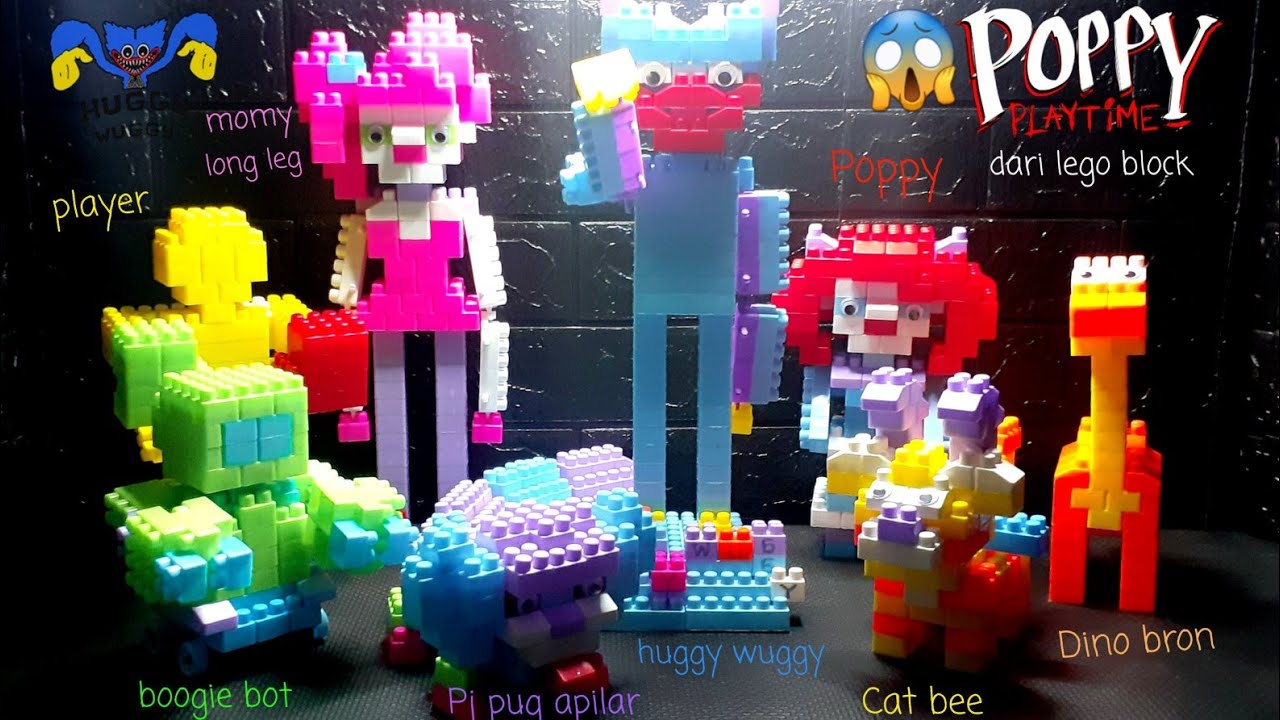 Poppy play time dari lego block - YouTube