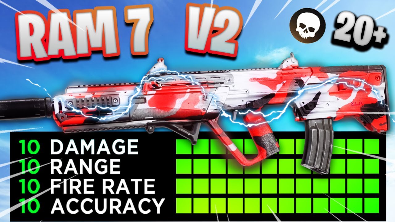 *NEW* RAM 7 CLASS SETUP in WARZONE IS INSANE! (Modern Warfare Warzone ...