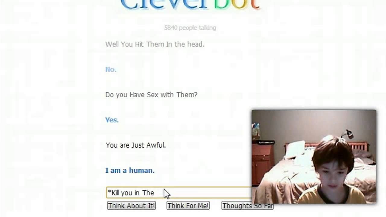 CLEVERBOT IS HUMAN? - YouTube