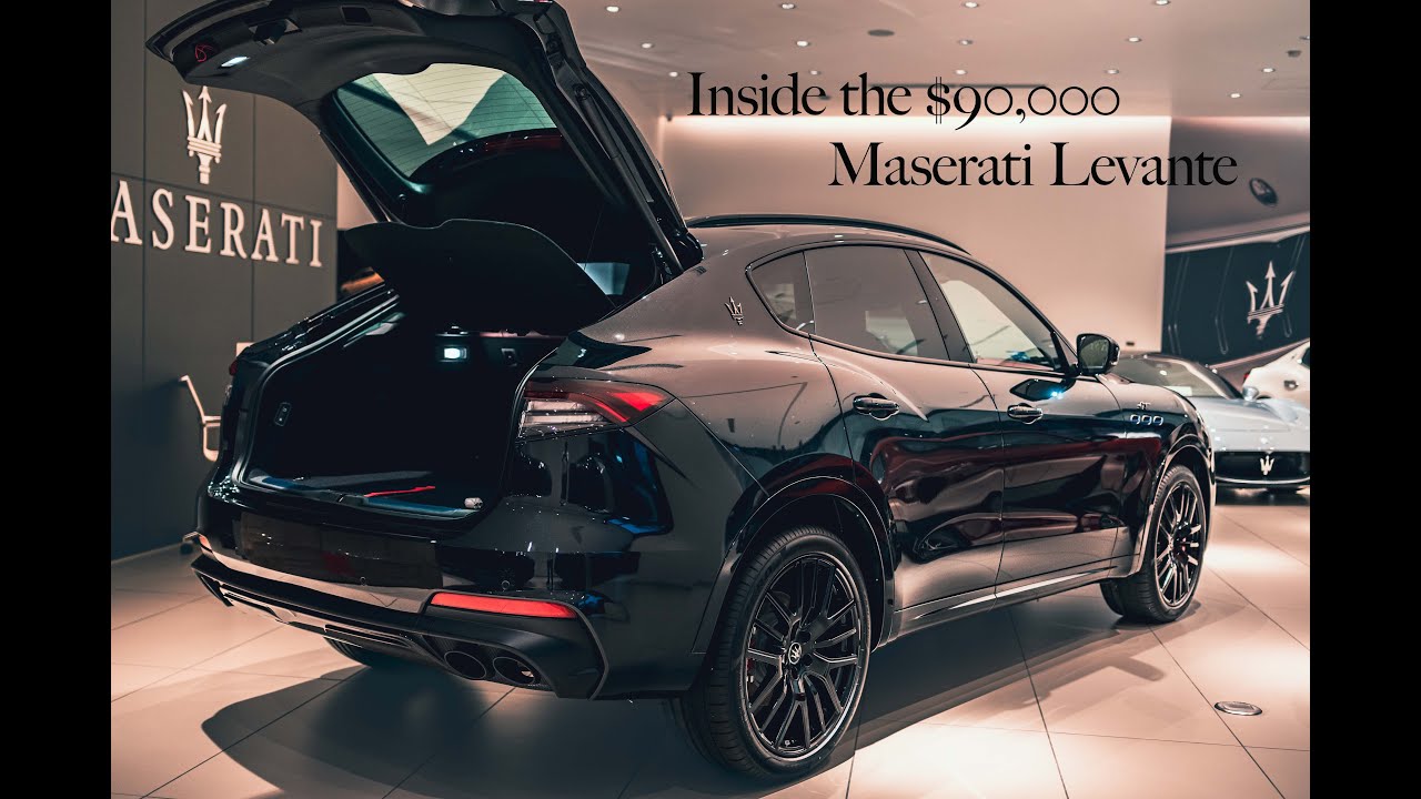 Inside the $90,000 Maserati Levante | E segment large luxury SUV - YouTube