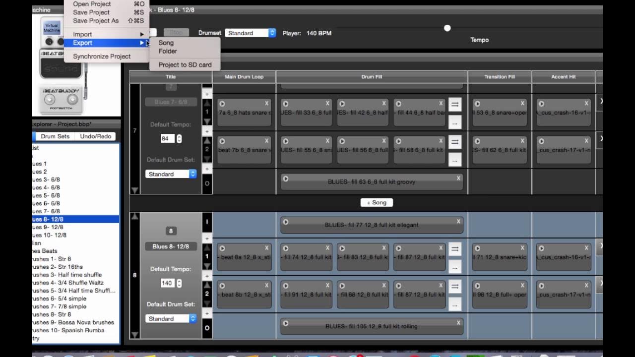 Creating Setlists From Existing Songs In The BBManager - YouTube