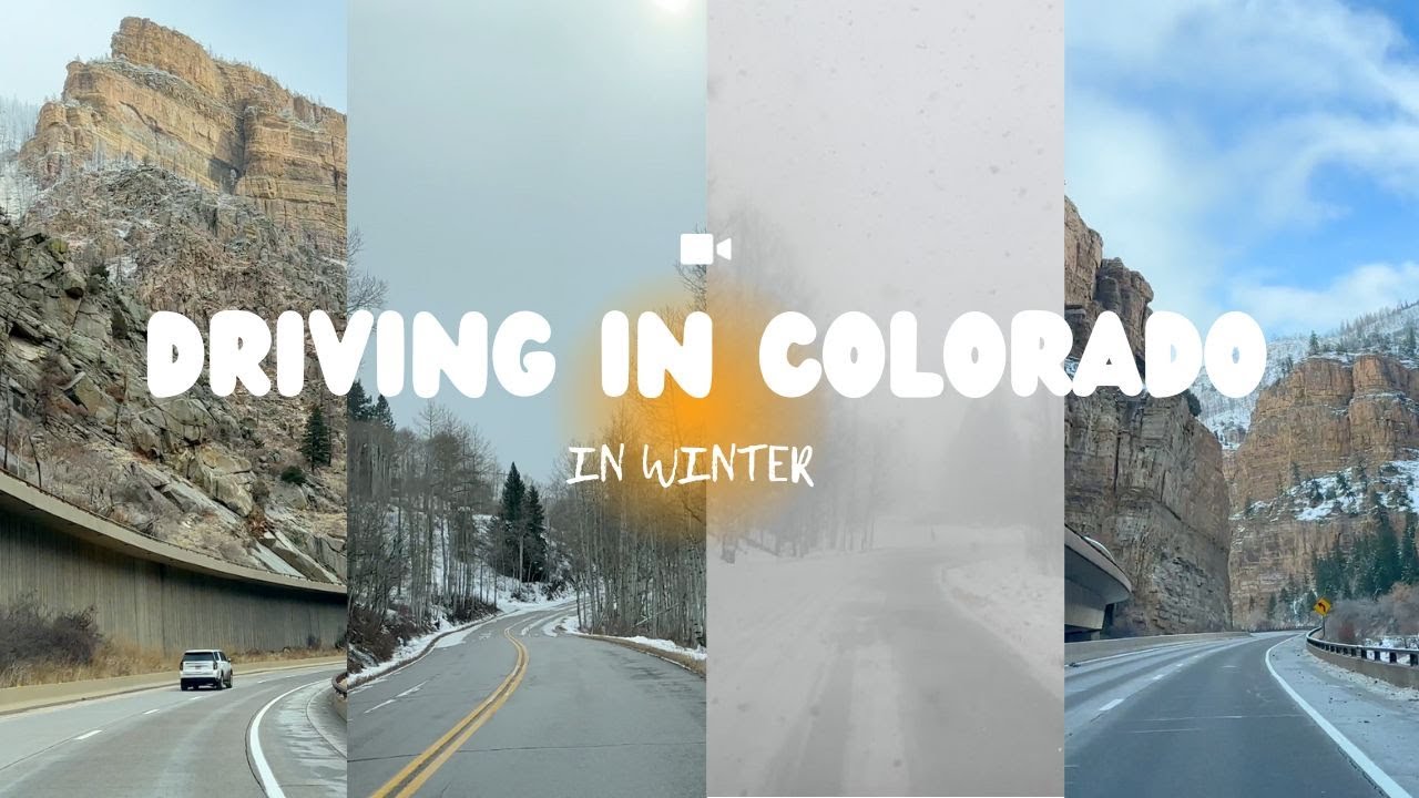 Scenic Drives in Colorado during Winter - YouTube