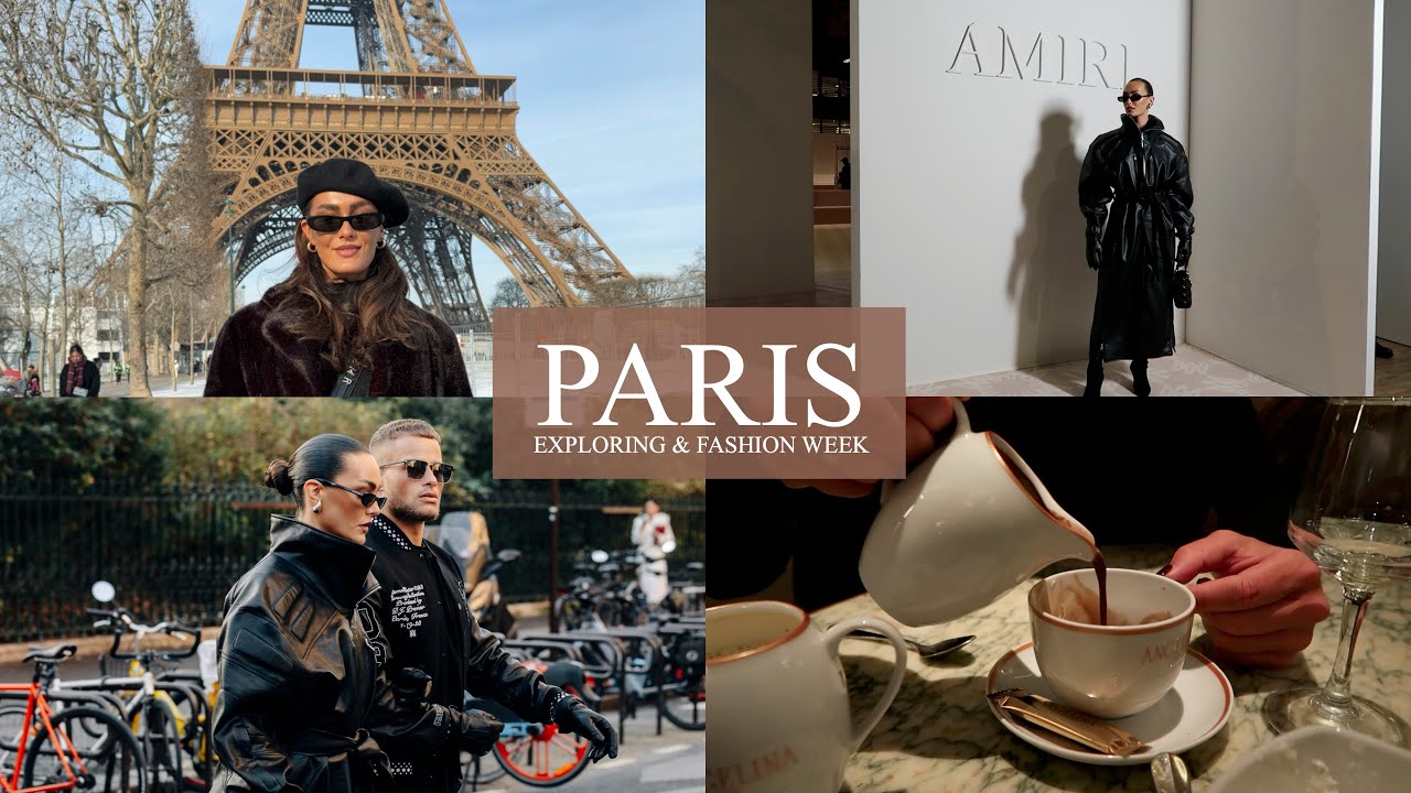 3 DAYS IN PARIS & FRONT ROW AT AMIRI FASHION SHOW | Ella-Mae Rayner ...