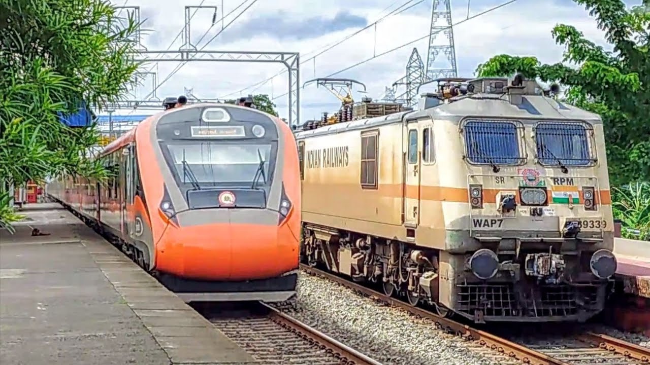 Dangerous 130 Kmph Patna JS+VB+Gurumukhi+Humsafar || High Speed Trains attacks HBC at Full Speed ...