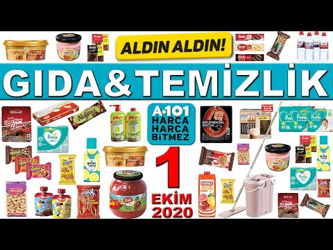 A101 1 Ekim 2020 GIDA TEMİZLİK KATALOĞU | A101 ALDIN ALDIN | A101 KAMPANYA | A101 REKLAM