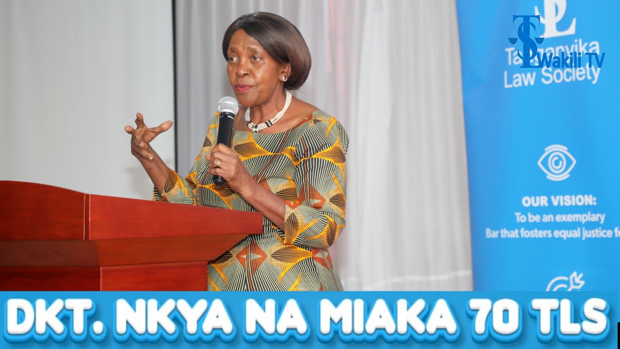 Nondo za Dkt. Ananilea Nkya Kwenye Kongamano la Miaka 70 TLS - YouTube