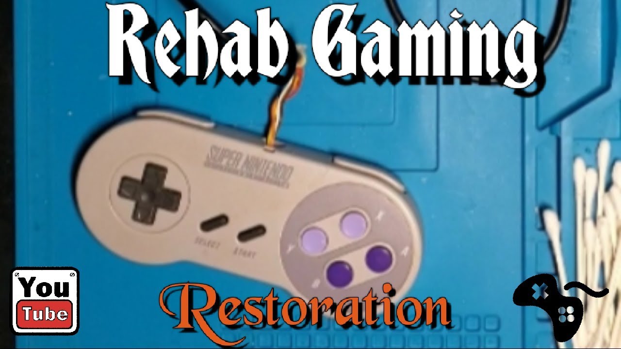 SNES How to - Controller cable fix and Restoration - YouTube