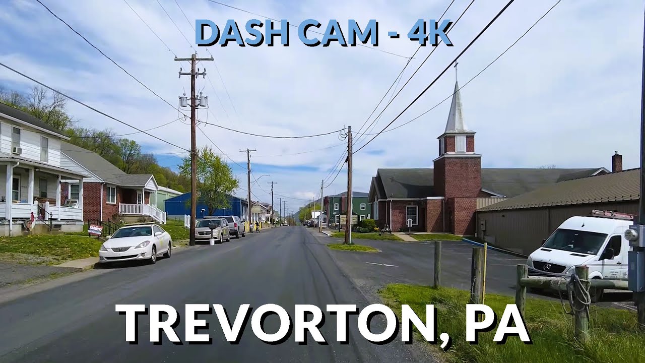 Trevorton, PA in 4K: Scenic Drive through Quaint Streets and Rural ...