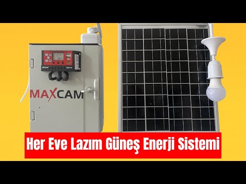 2500 TL' ye SINIRSIZ ELEKTRİK Güneş Enerjisinden Elektrik Üretimi - сонячна енергетична система
