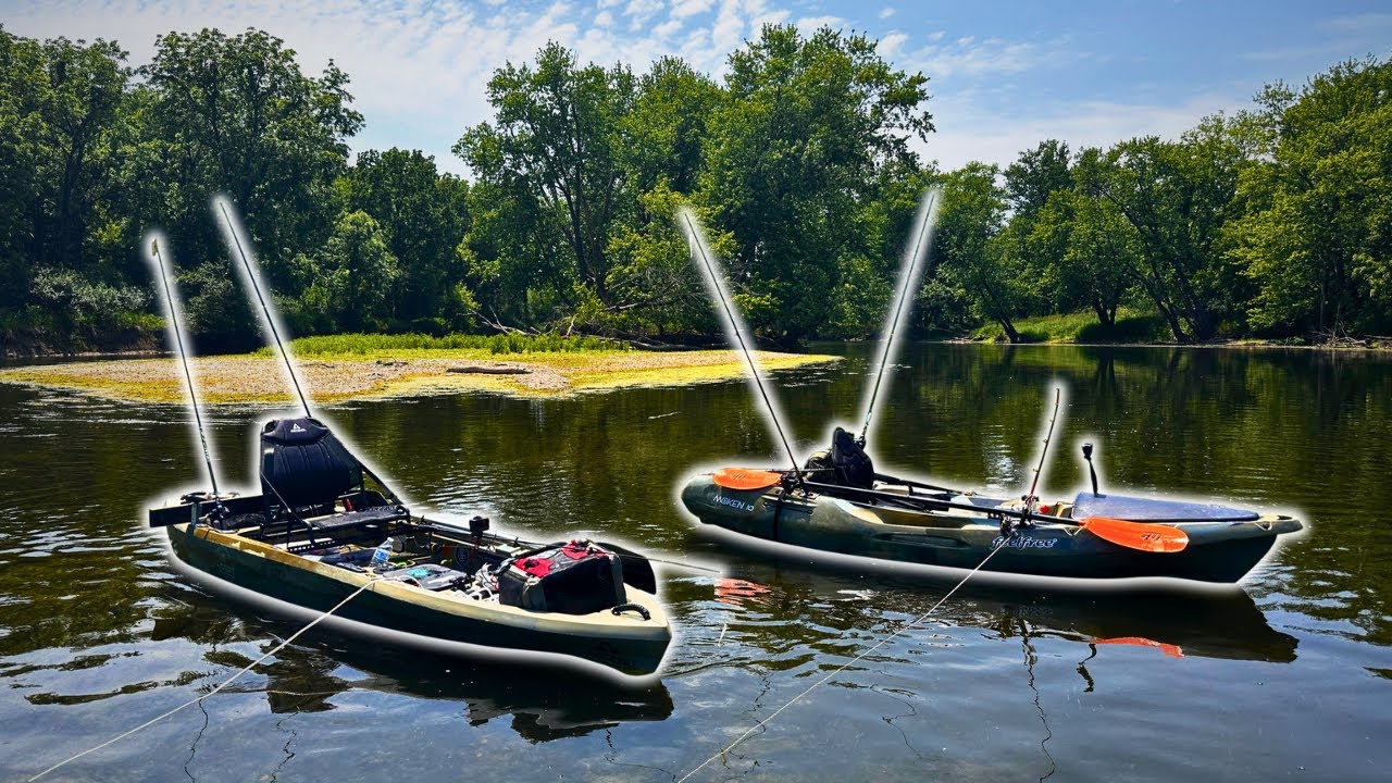 INSANE Kayak Fishing for Smallmouth on Illinois' Fox River!! - YouTube