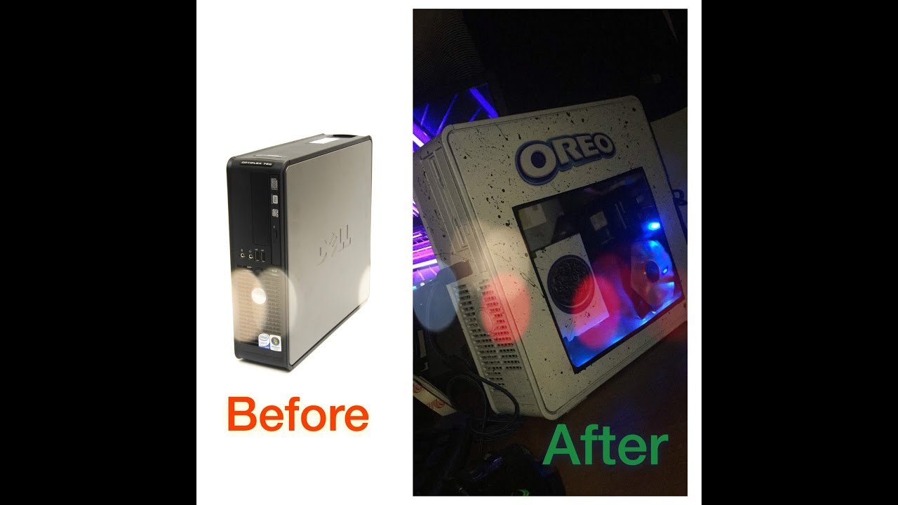 My First PC Modification!!! | Dell Optiplex 760 Upgrade | Gaming PC ...