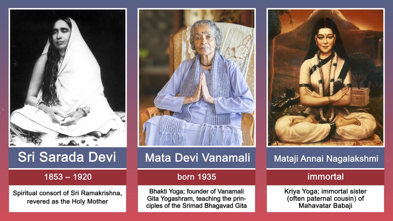 150+ Female Spiritual and Religious Leaders, Gurus, Hindu Saints ...