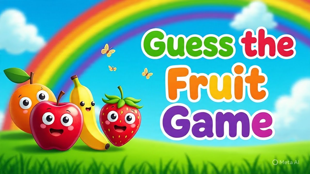 🍎 Guess the Fruit Game A–L | Fun ABC Fruit Learning for Kids| Fruit ...