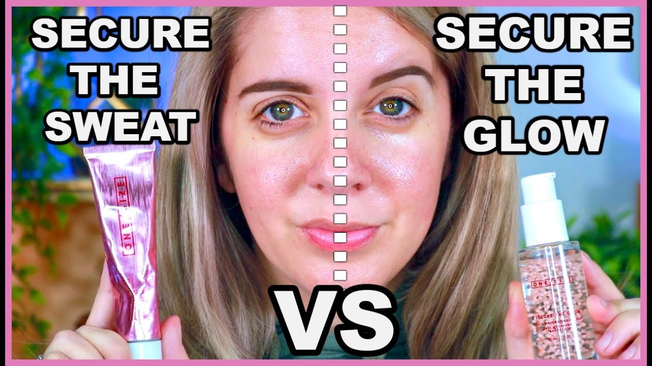 One Size Secure The Sweat VS One Size Secure The Glow | Which Is Better ...