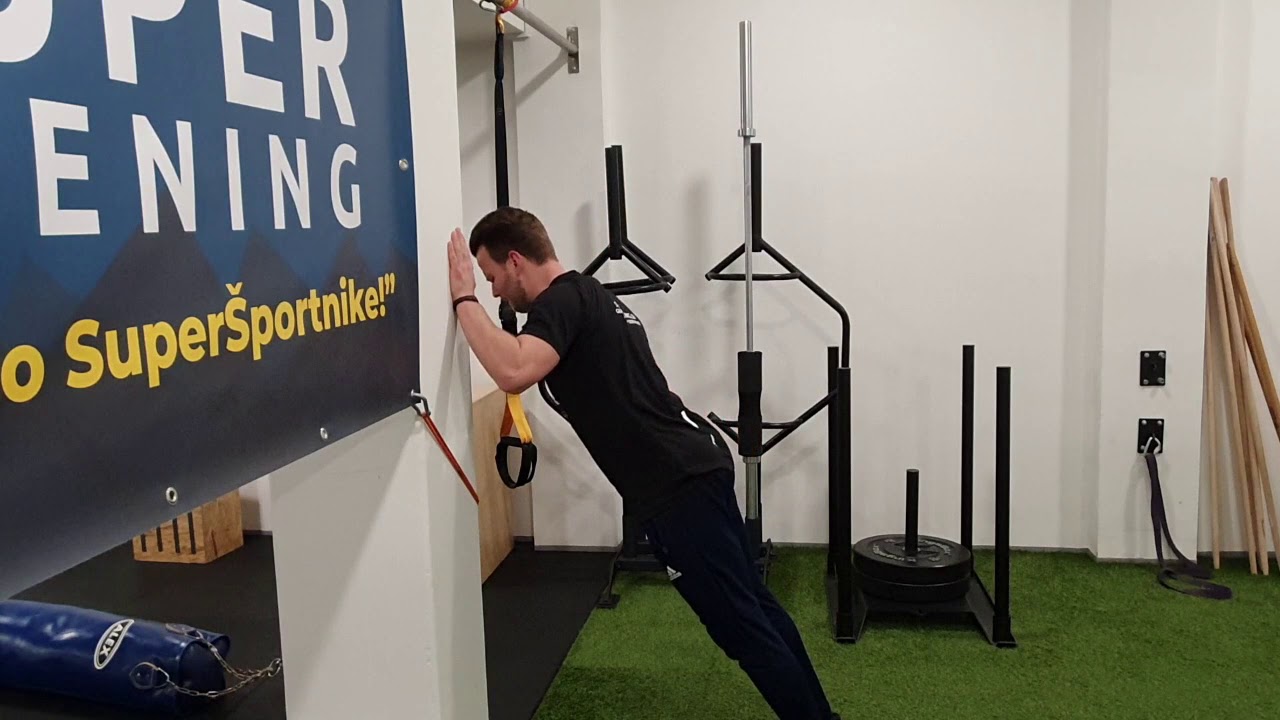 1-Arm Wall Push Off - YouTube